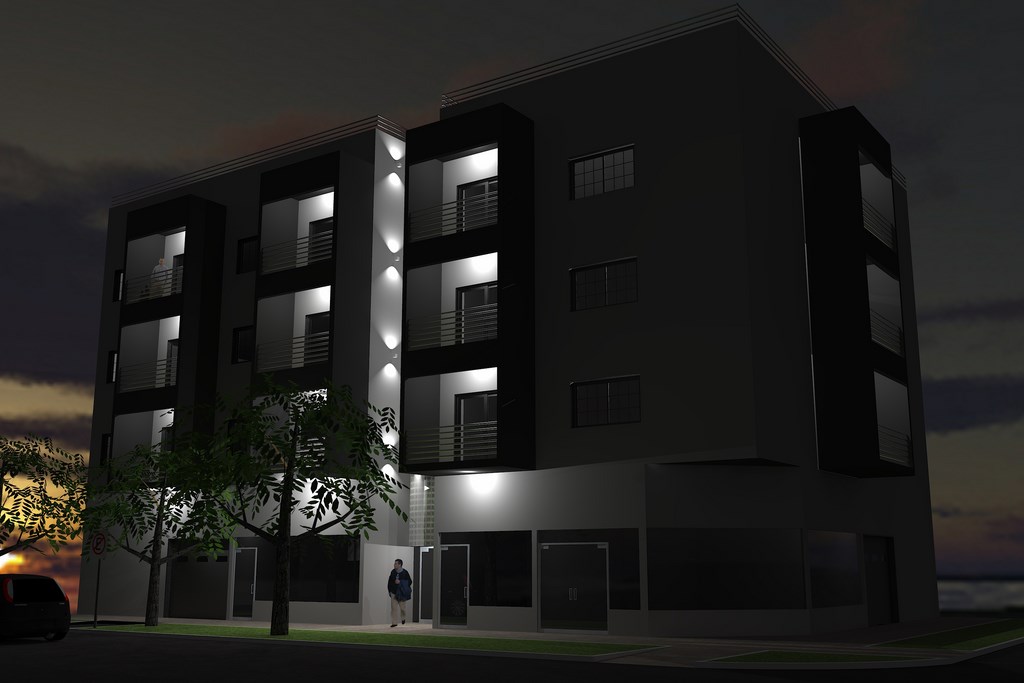 Eric Leiva - Técnico en construcciones | Renders Edificio - SketchUp ...