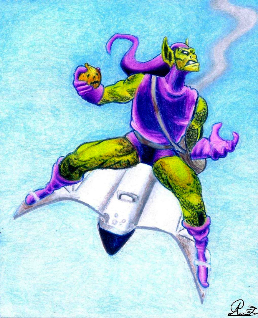 Robert Alejandro Méndez Suárez | Robertilustrado | El Duende Verde - Marvel