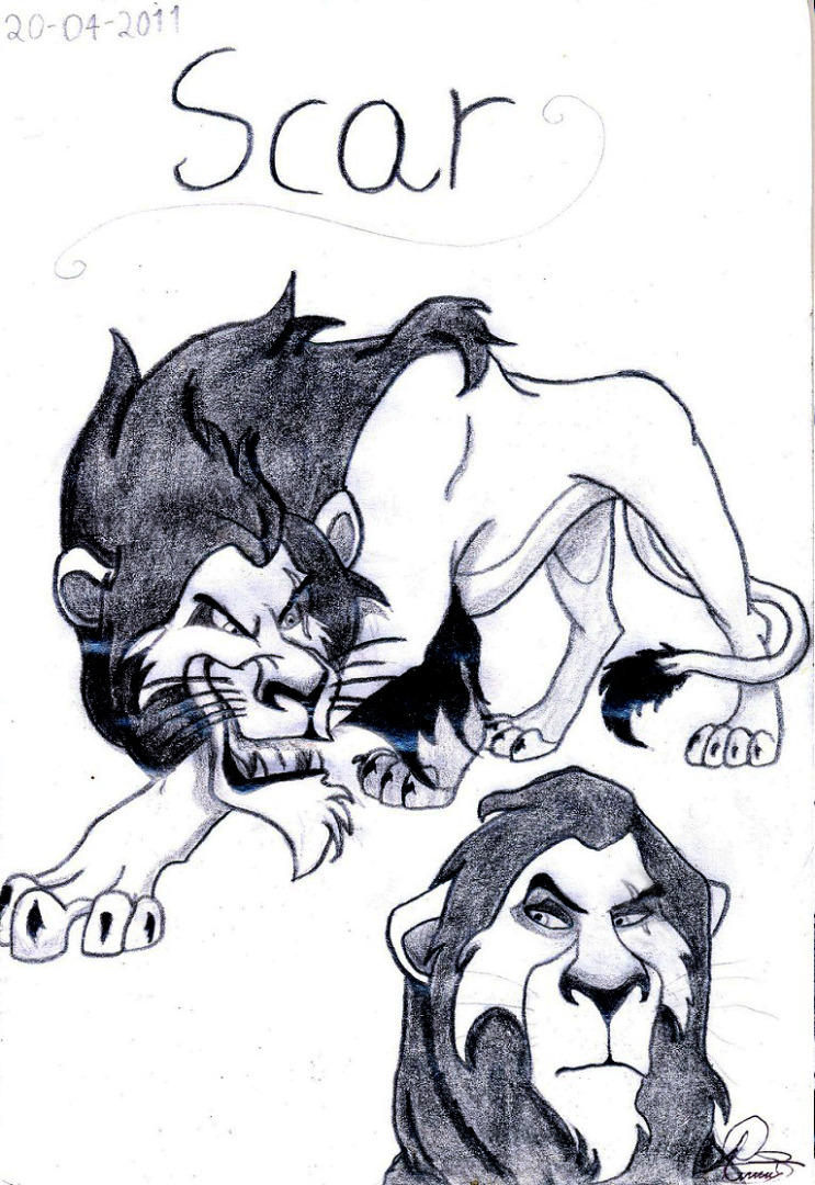 Robert Alejandro Méndez Suárez | Robertilustrado | Scar - Disney