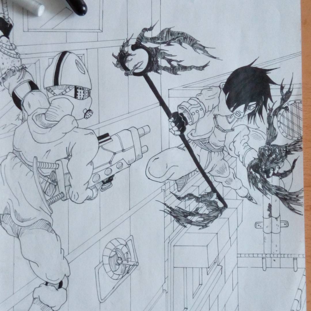 Xen Art - Ilustrador y dibujante freelance | Xen vs Blaine