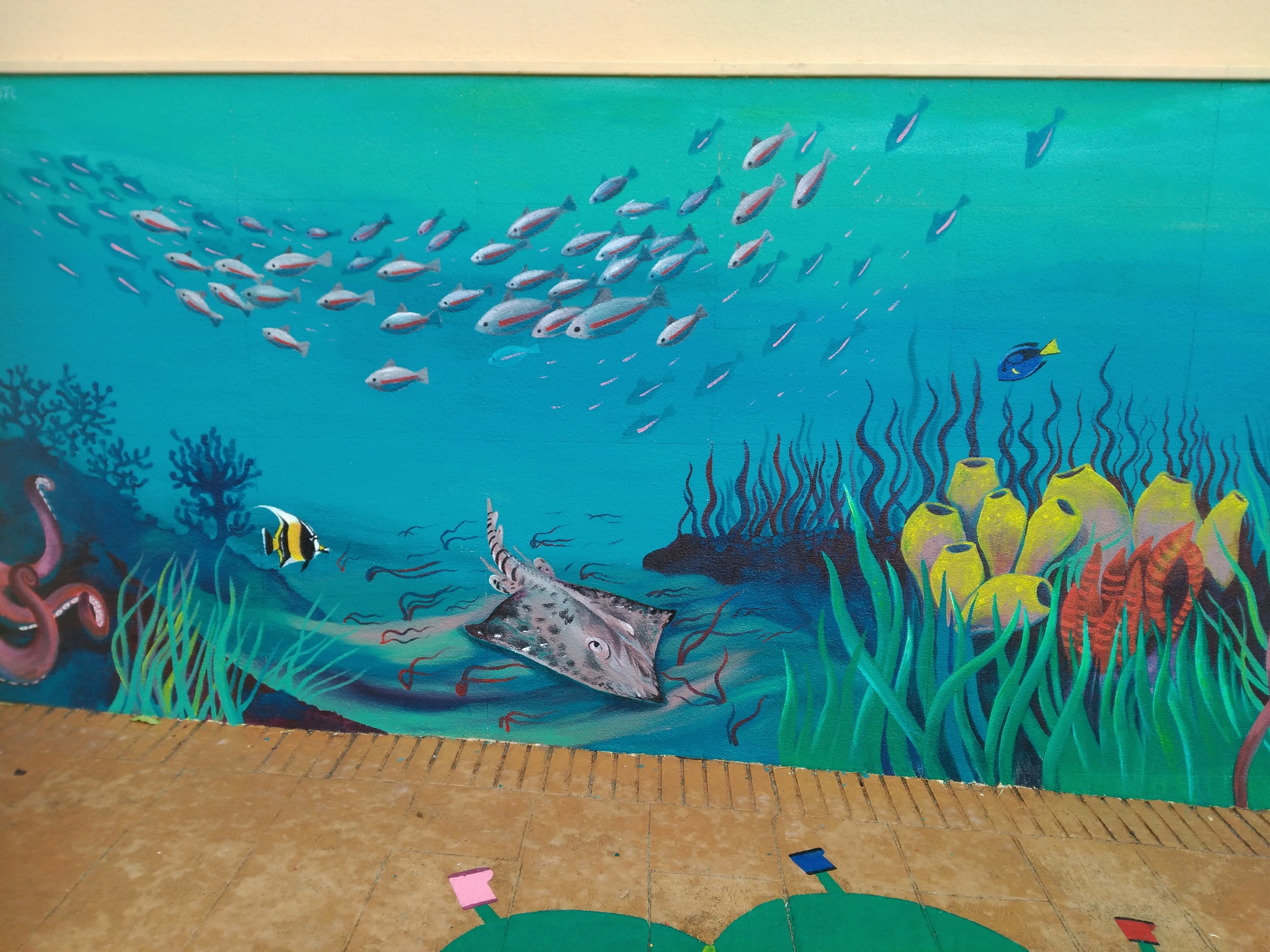 Vika Divo Art | MURAL MUNDO ACUATICO