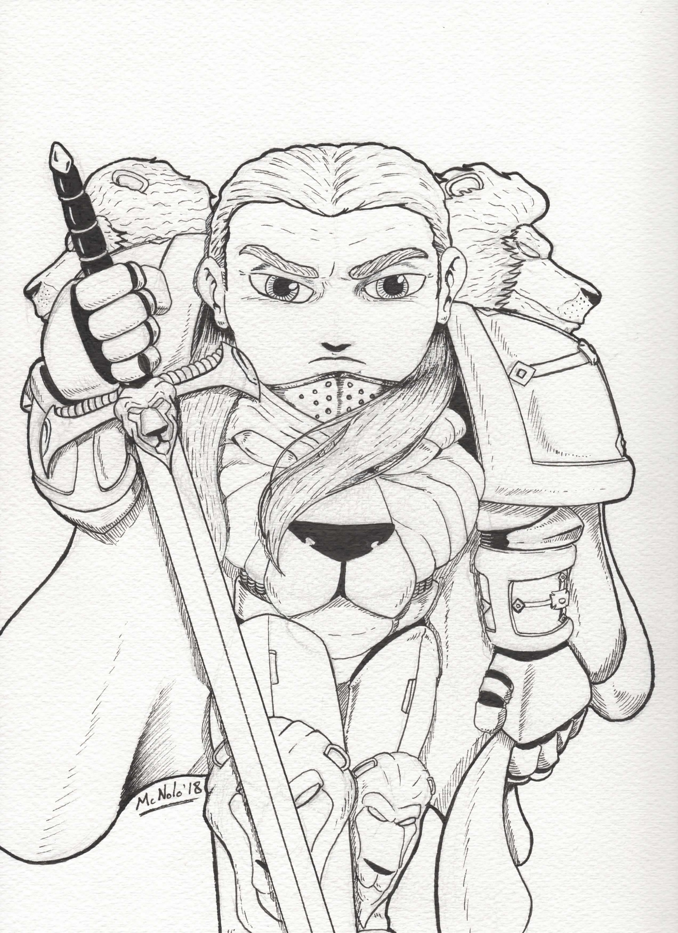 El rincon de Mac | Lion El'Johnson WIP