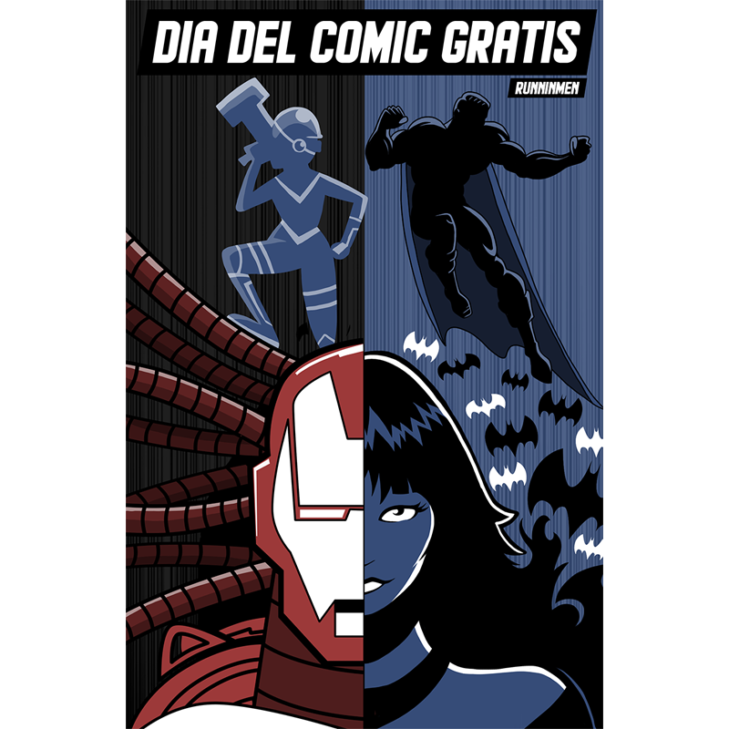 Runninmen | Portada para DDCG #comicgratis2020
