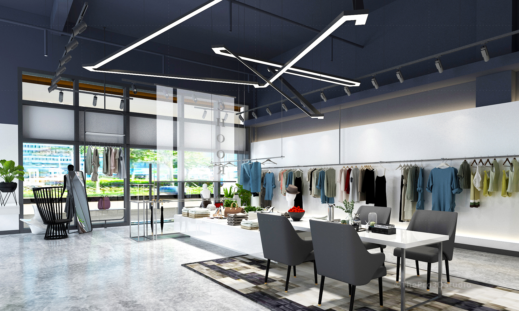 3D Designing Solutions | Commercial space 3D design