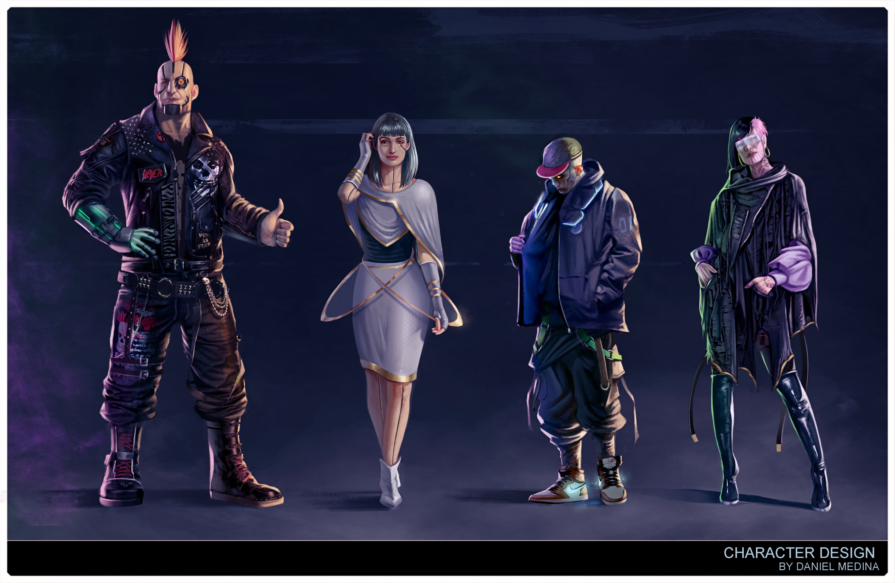 Daniel Medina Ilustración | Character design